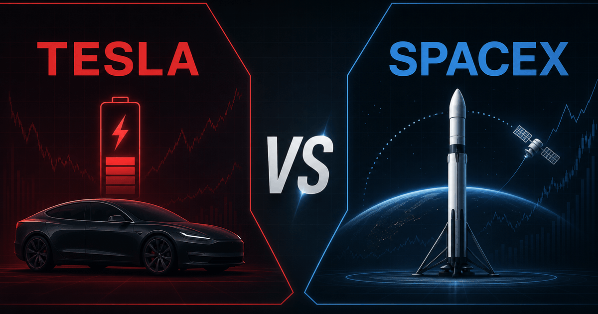 Revenue Isn’t Valuation: The Tesla vs. SpaceX Pricing Puzzle | TECHi