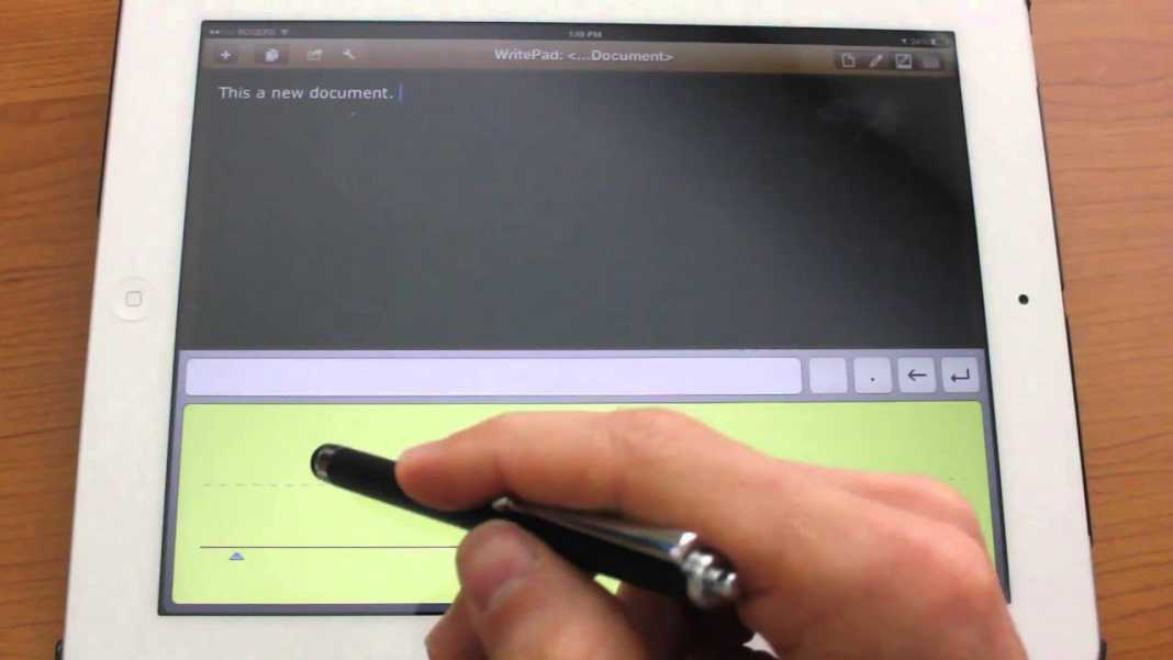 WritePad Brings Handwriting Recognition to iPad - TECHi