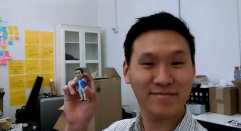 Adorkable foldable 3D printable avatars | TECHi