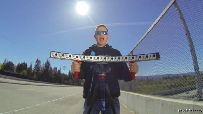 Homemade GoPro array mixes action sports with Matrix camera work - TECHi