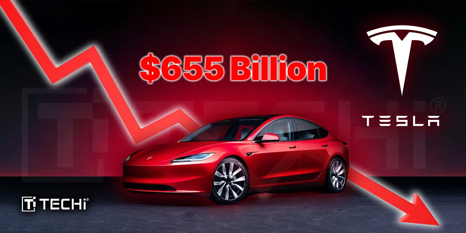 Tesla Loses $655 Billion in Market Value Amid EV Industry Struggles