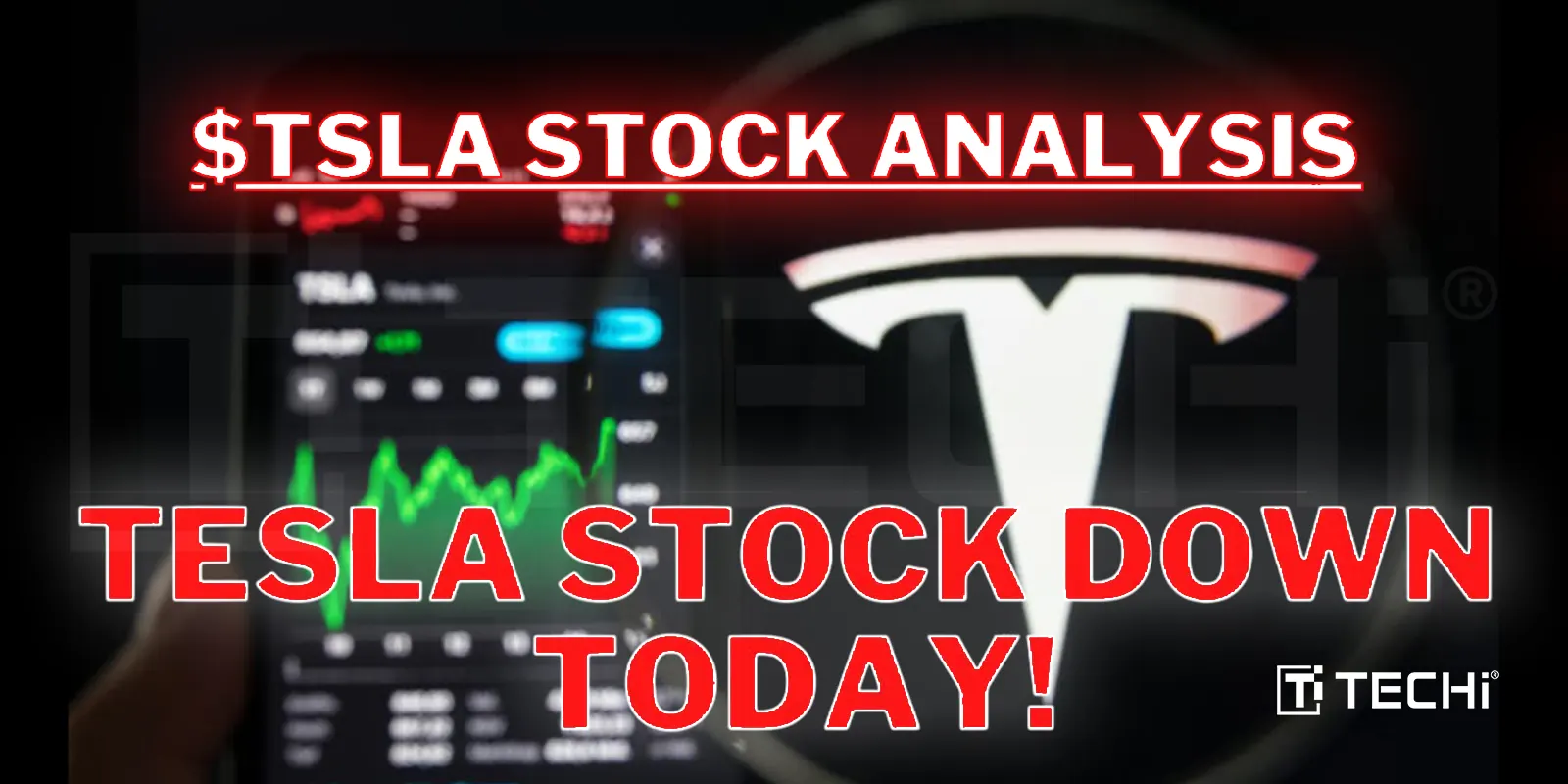Tesla Stock Drops Early Monday | TSLA Down Over 1.5%
