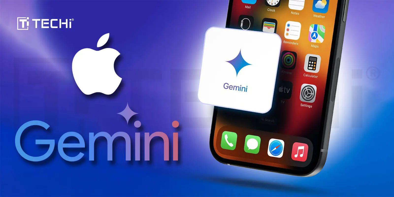 Google Plans Gemini AI Integration on iPhones | TECHi