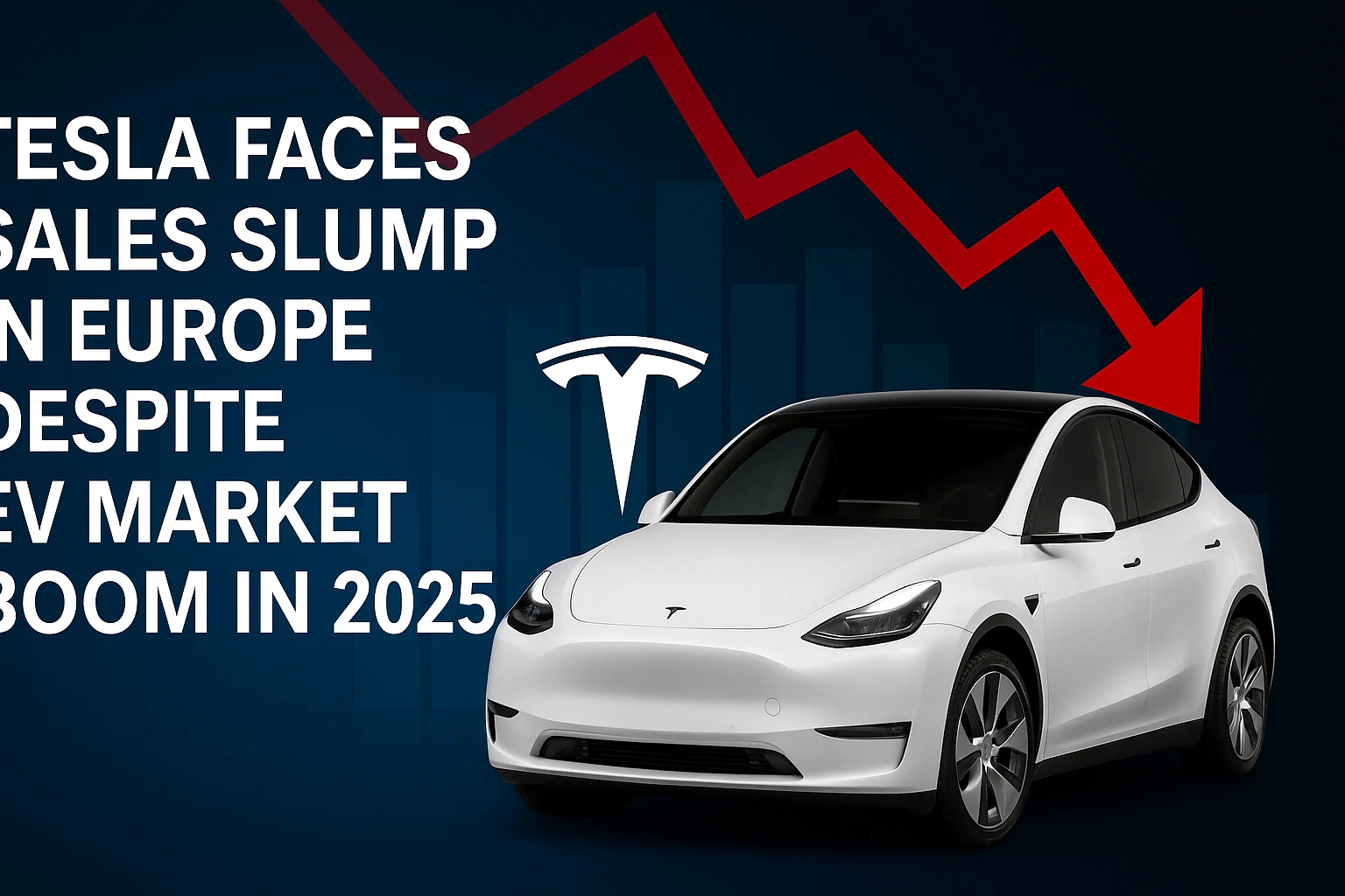Tesla Faces Sales Slump in Europe Despite EV Market Boom