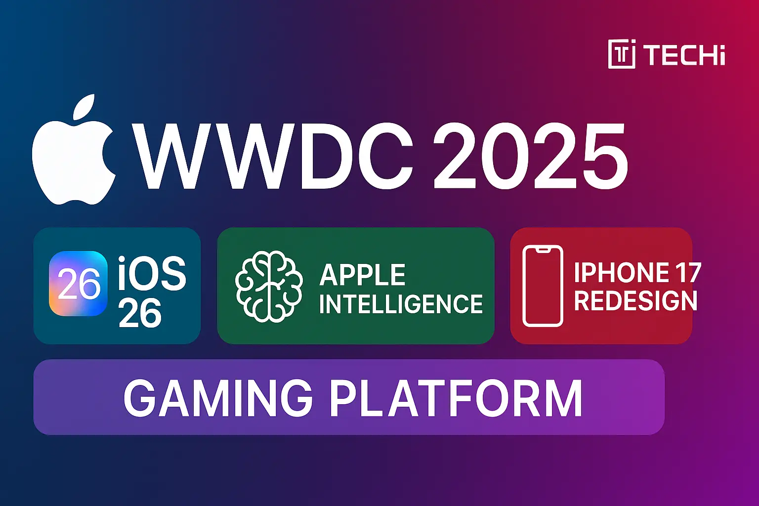 Apple WWDC 2025 | iOS 26 UI Redesign, Apple Intelligence, iPhone 17 Air