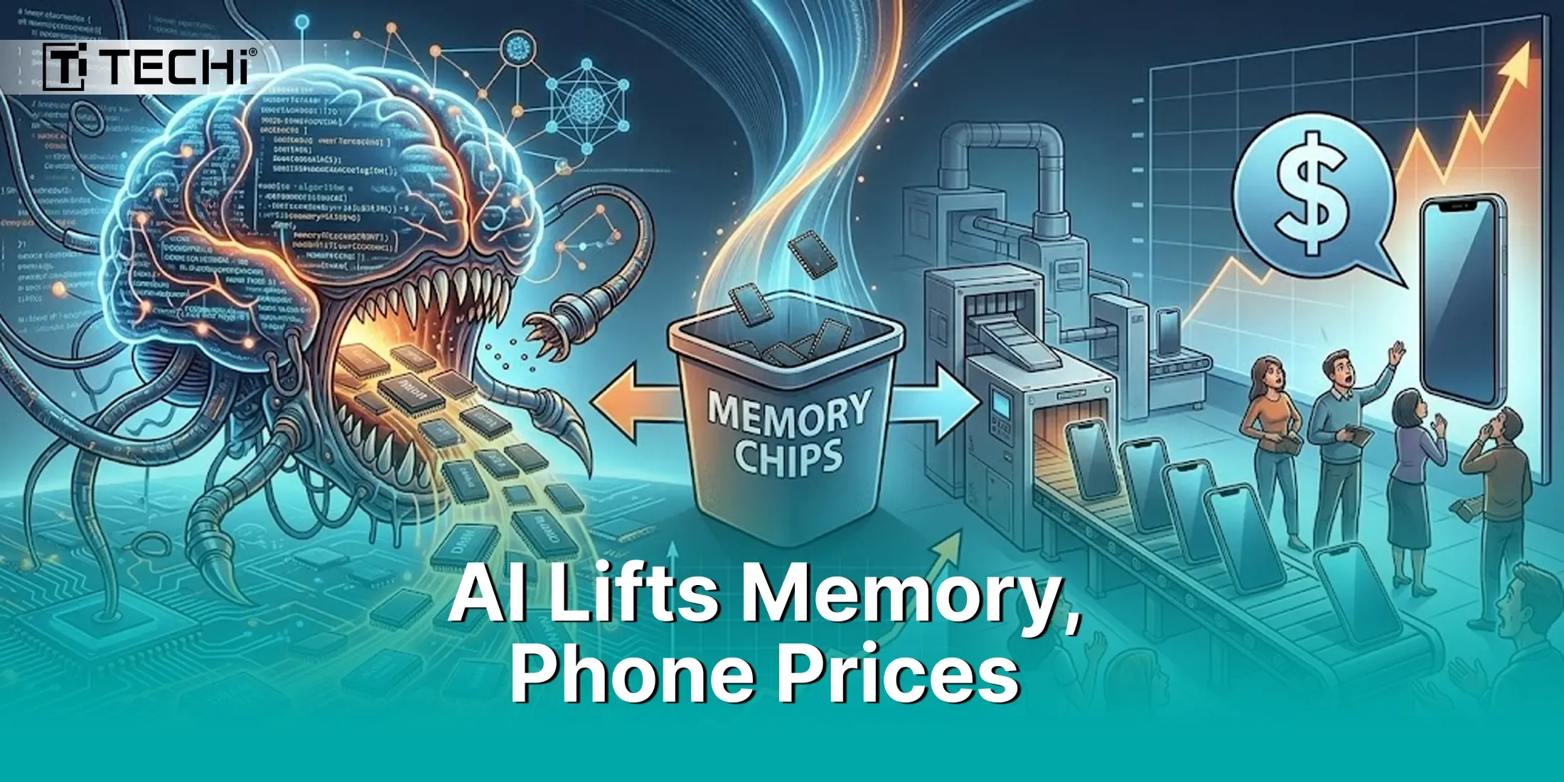 AI Chip Shortage Drives Smartphone Prices to Record $523 in 2026 | TECHi