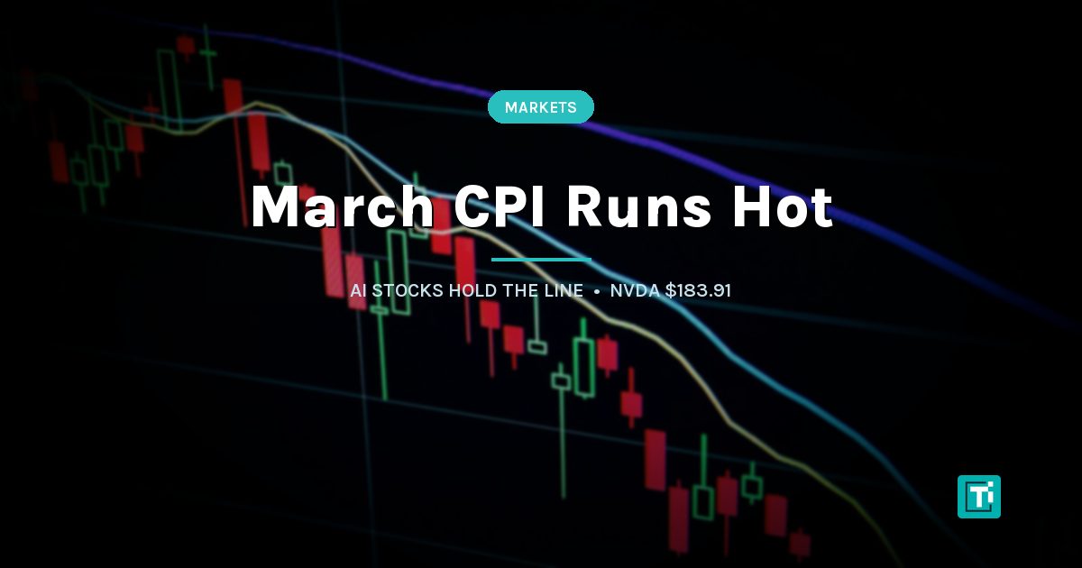 March CPI Runs Hot on Gasoline, Core Cools: Fed Cover | TECHi